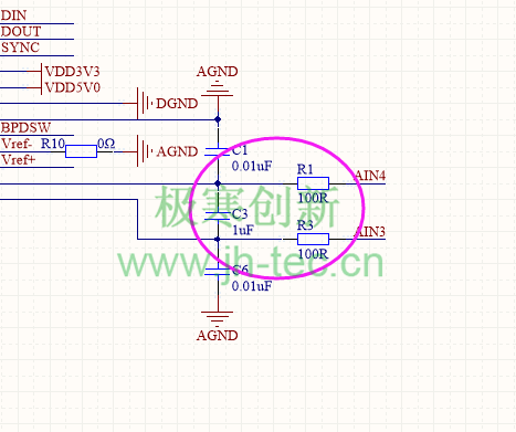 AD7190原理图PCB及如何使用经验分享 | 极寒钛博客网